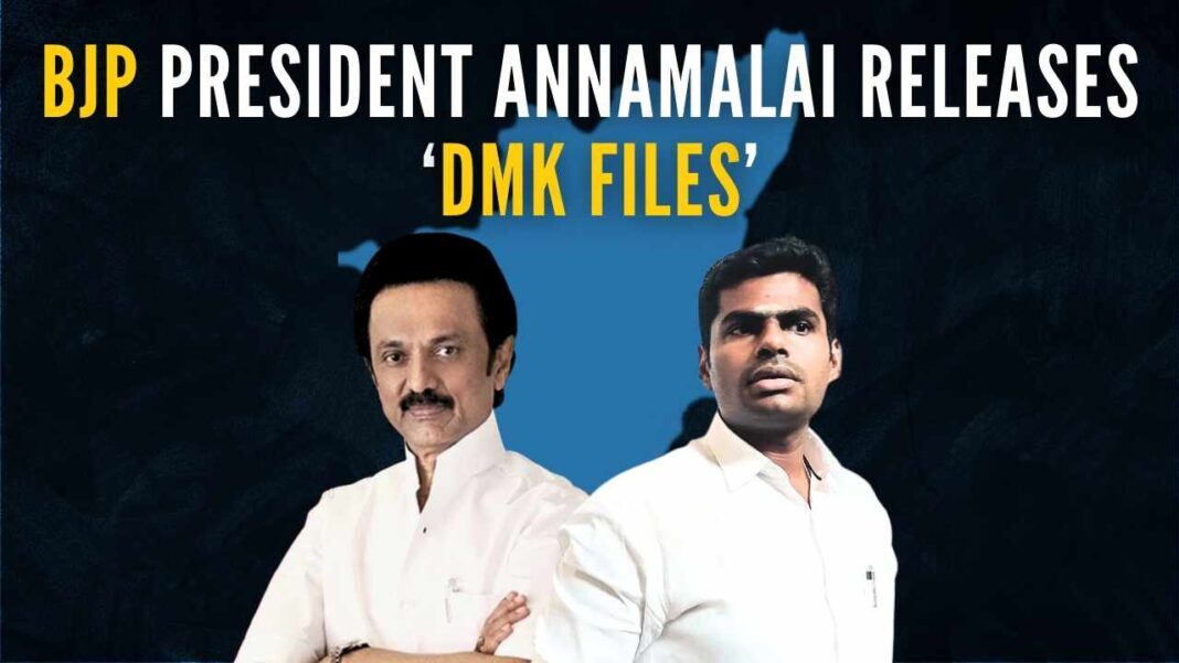 Tamil Nadu: BJP President Annamalai Releases ‘DMK Files’