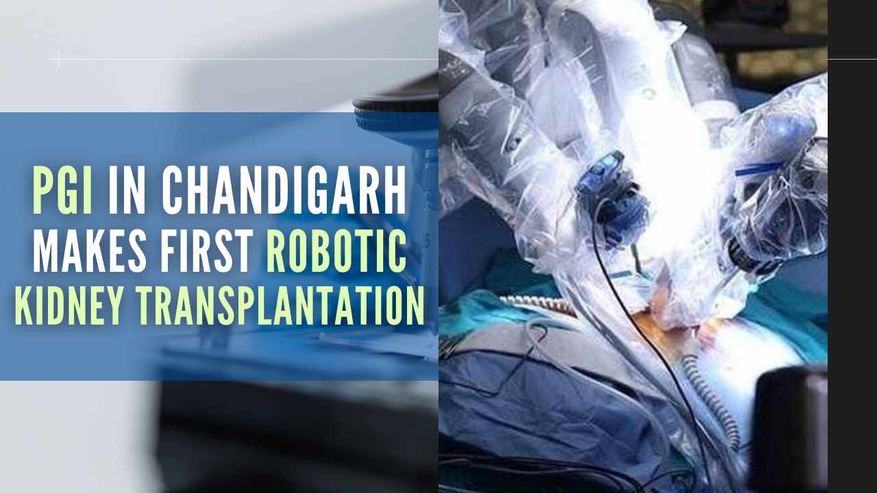 First-Ever Robotically Assisted Kidney Transplantation done in PGI