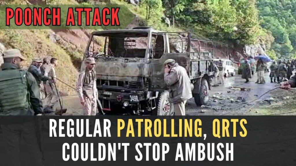 Poonch Attack: Regular Patrolling, Presence of QRTs Could Not Prevent ...