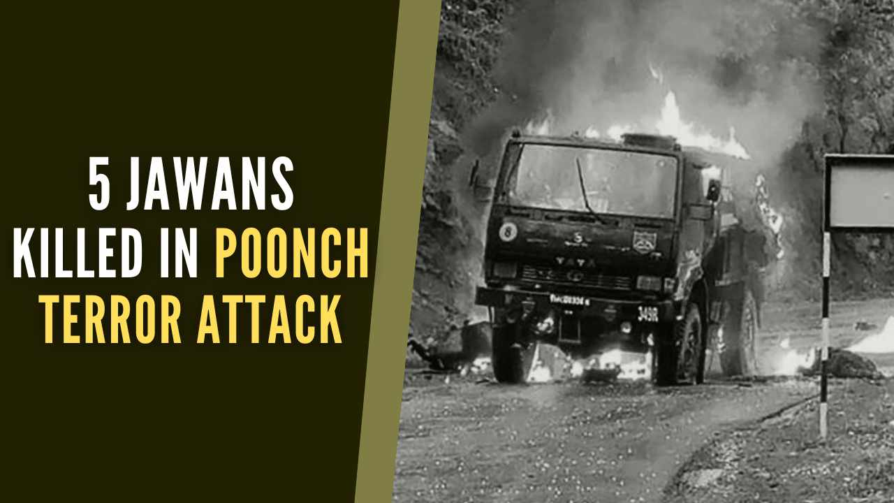 Poonch Terrorist Attack: Five Soldiers Martyred, One Injured
