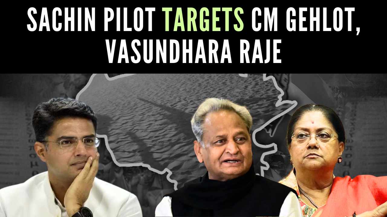 Rajasthan: Sachin Pilot Targets CM Gehlot, Vasundhara Raje