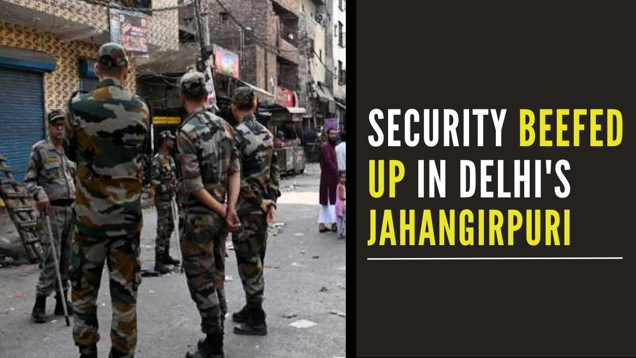 Hanuman Jayanti: Security Beefed Up in Delhi's Jahangirpuri