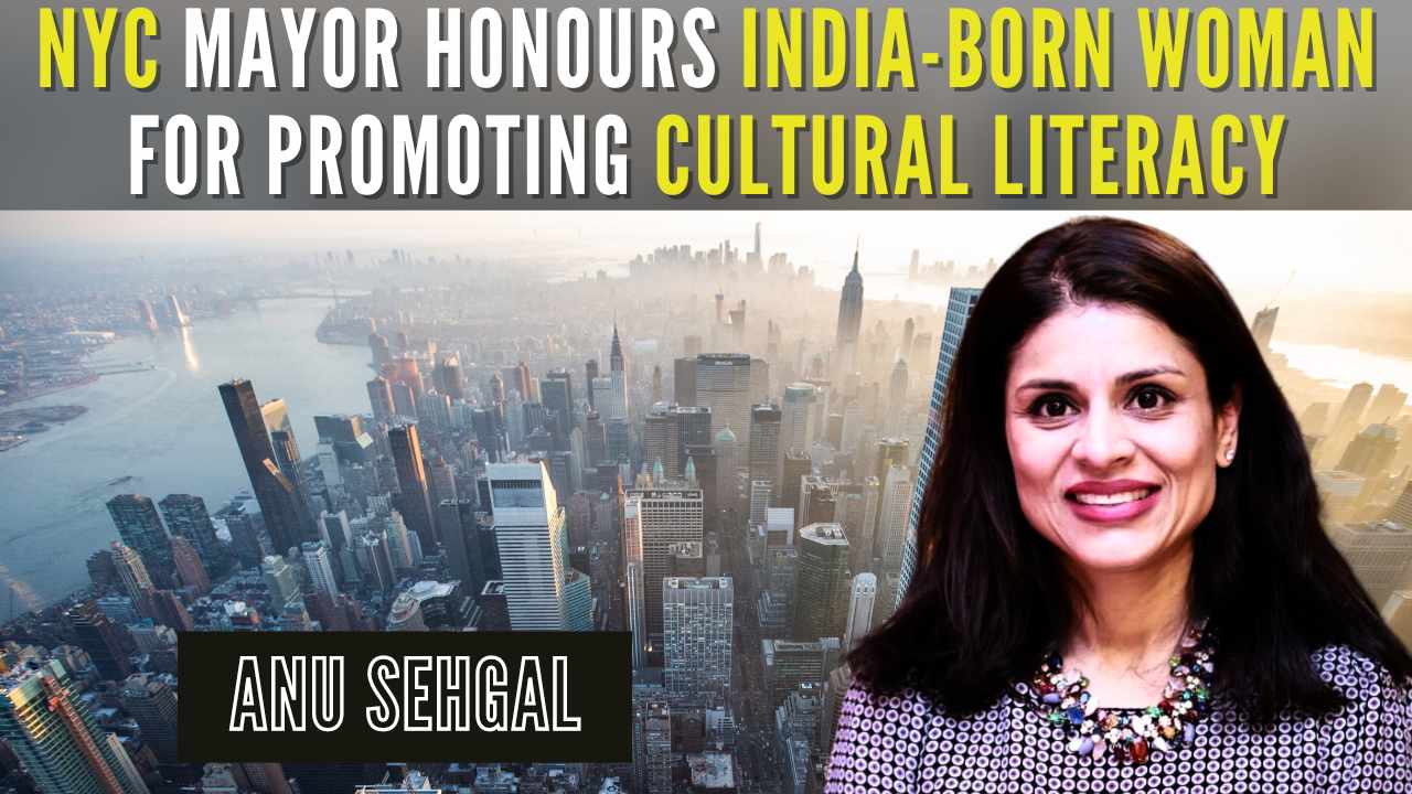 Anu Sehgal Honoured by NYC Mayor for Efforts