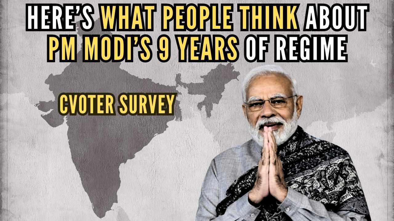 CVoter Survey: Here’s What People Think about PM Modi’s 9 Years