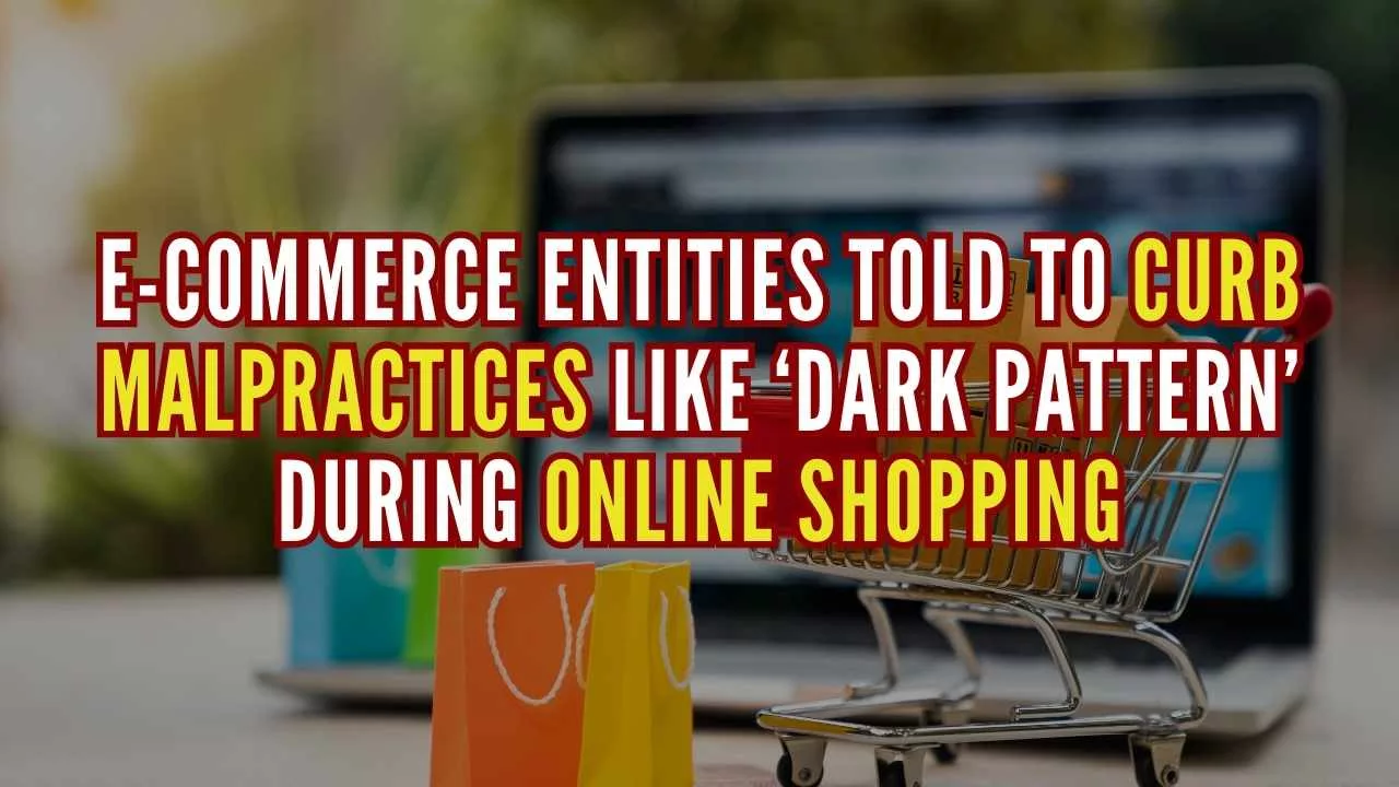 Dark Patterns in Online Shopping: Centre Holds Meeting with E-commerce