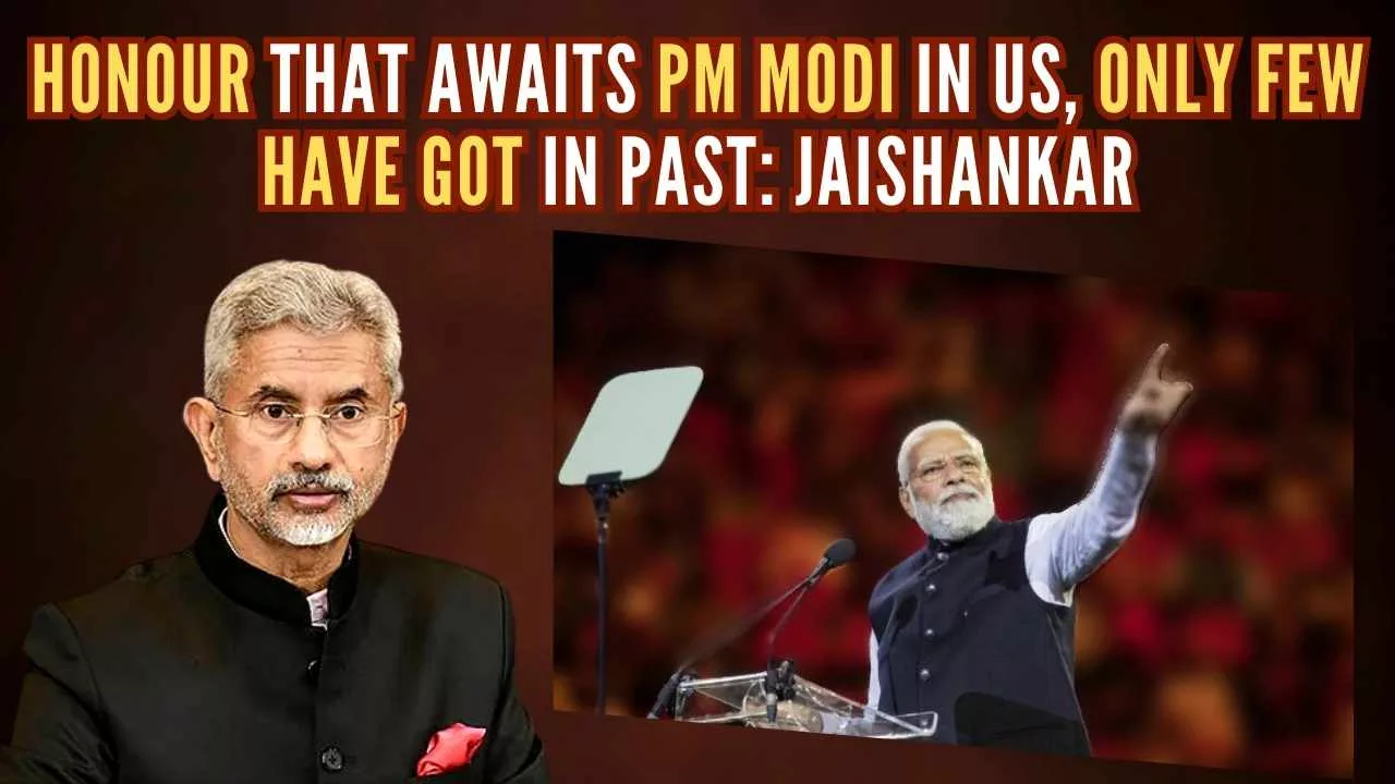 Modi's US Visit: Only a Few Have Got that Honour in the Past: Jaishankar