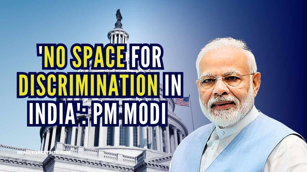 There is No Discrimination in India: Narendra Modi