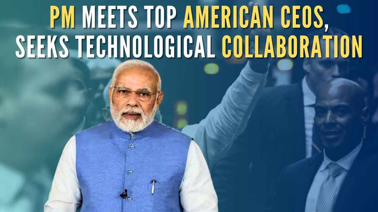 Modi's US Visit: PM Meets Top American CEOs