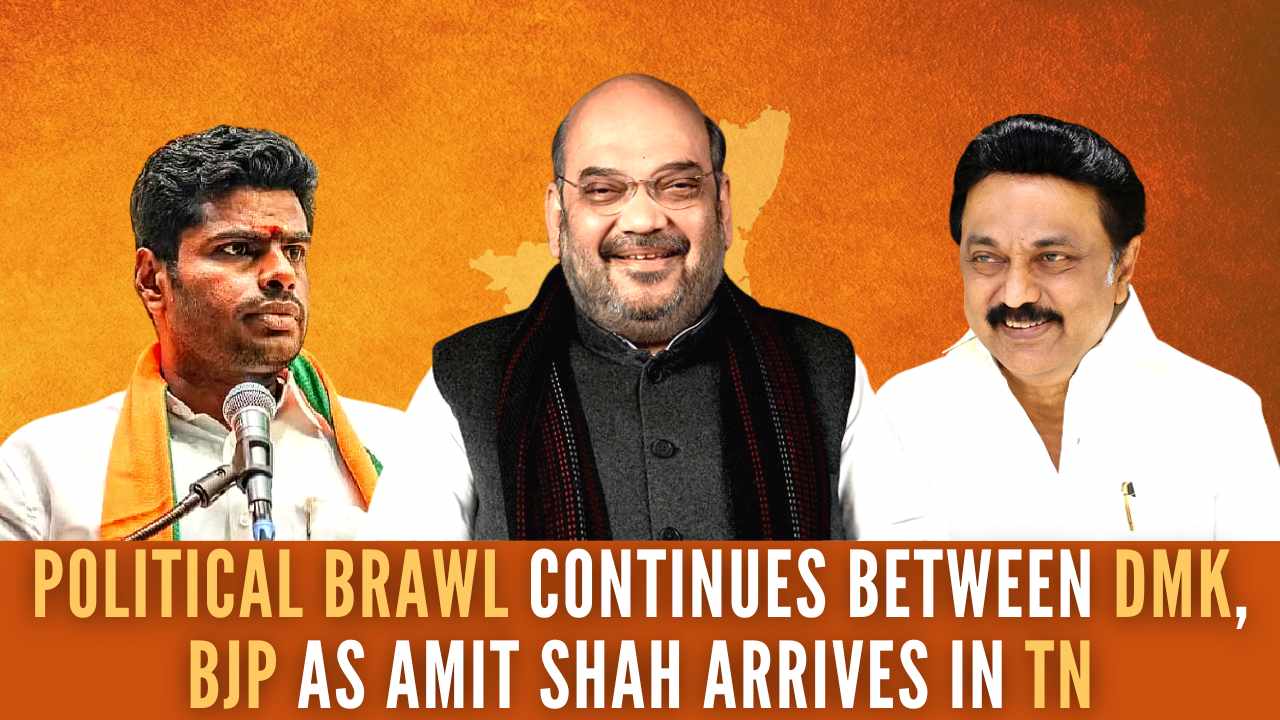 Tamil Nadu: Political Brawl Continues between DMK, BJP as Amit Shah Arrives
