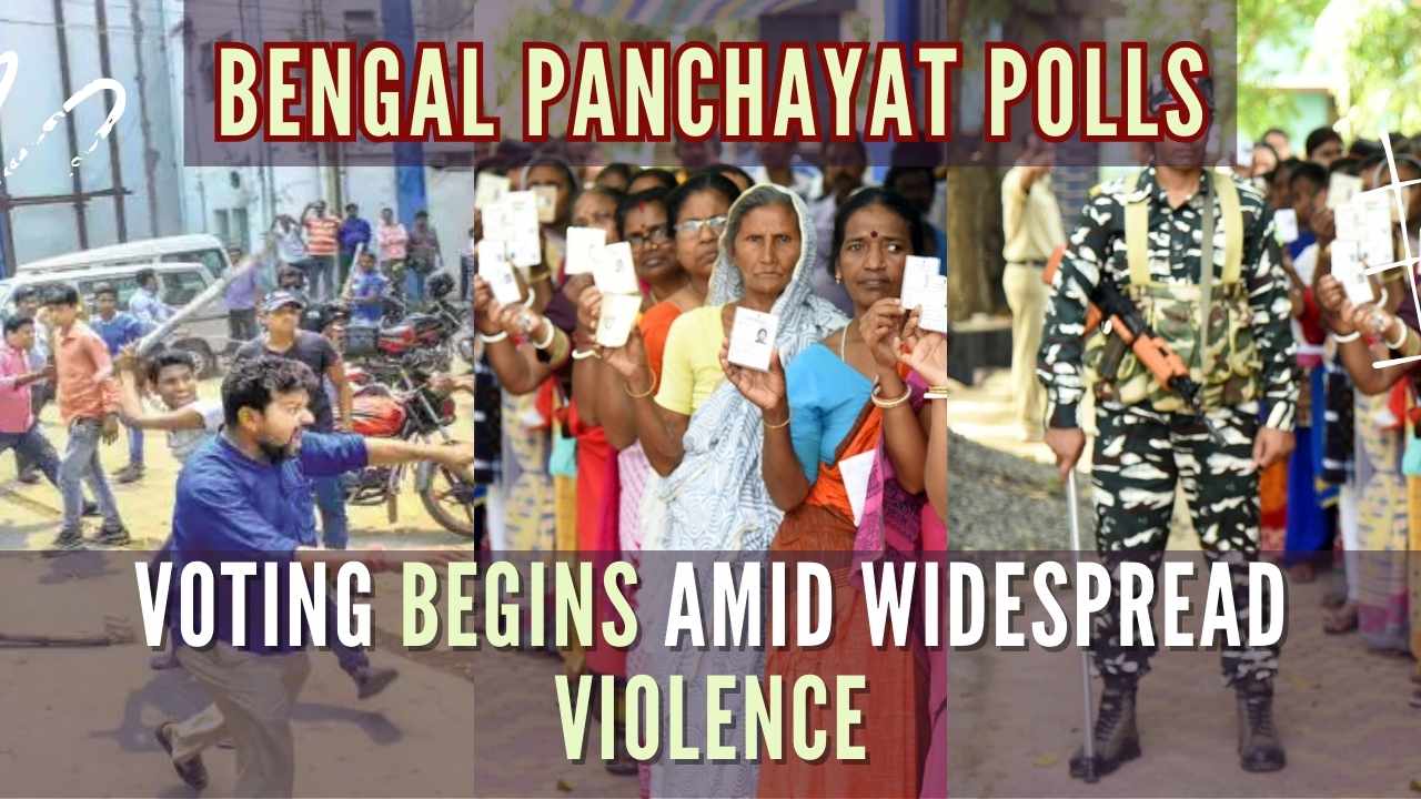 Bengal Panchayat Polls: Voting Begins Amid Widespread Violence