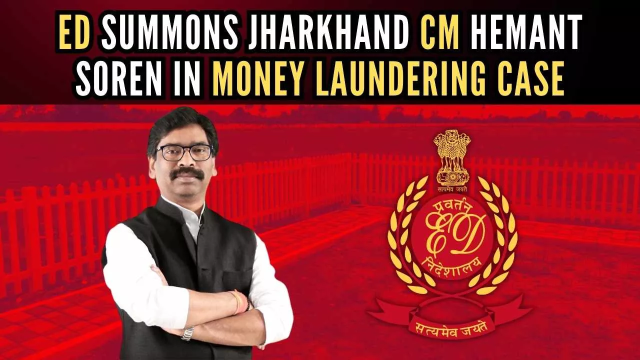 ED Summons Jharkhand CM Hemant Soren