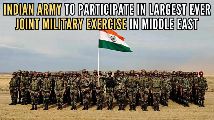 'Bright Star-23': Indian Army to Participate in Largest Ever Joint ...
