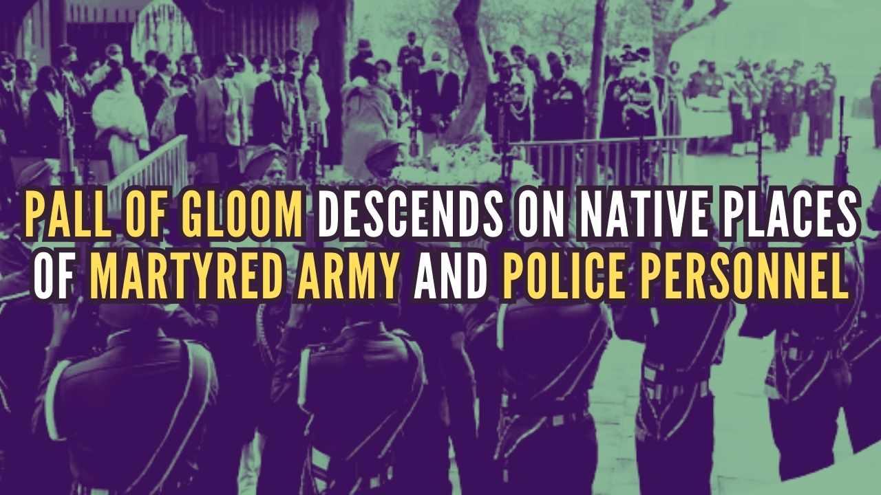 Anantnag Terror Attack: Pall of Gloom Descends on Native Places of Martyred