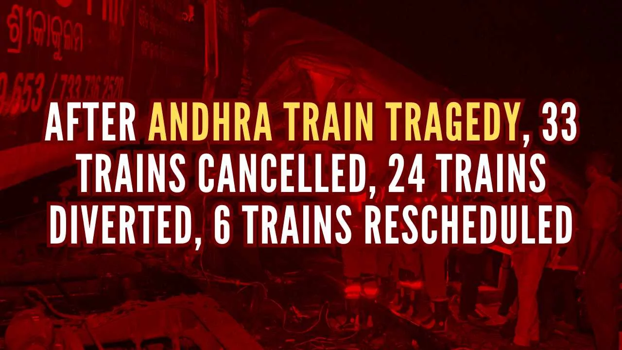 Andhra Train Tragedy: 33 Trains Cancelled, 24 Diverted