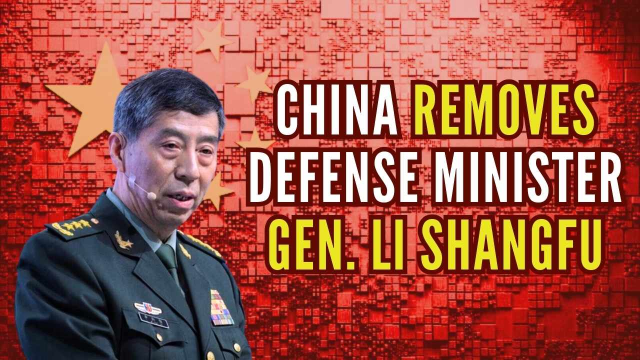 China Removes Defense Minister Gen. Li Shangfu