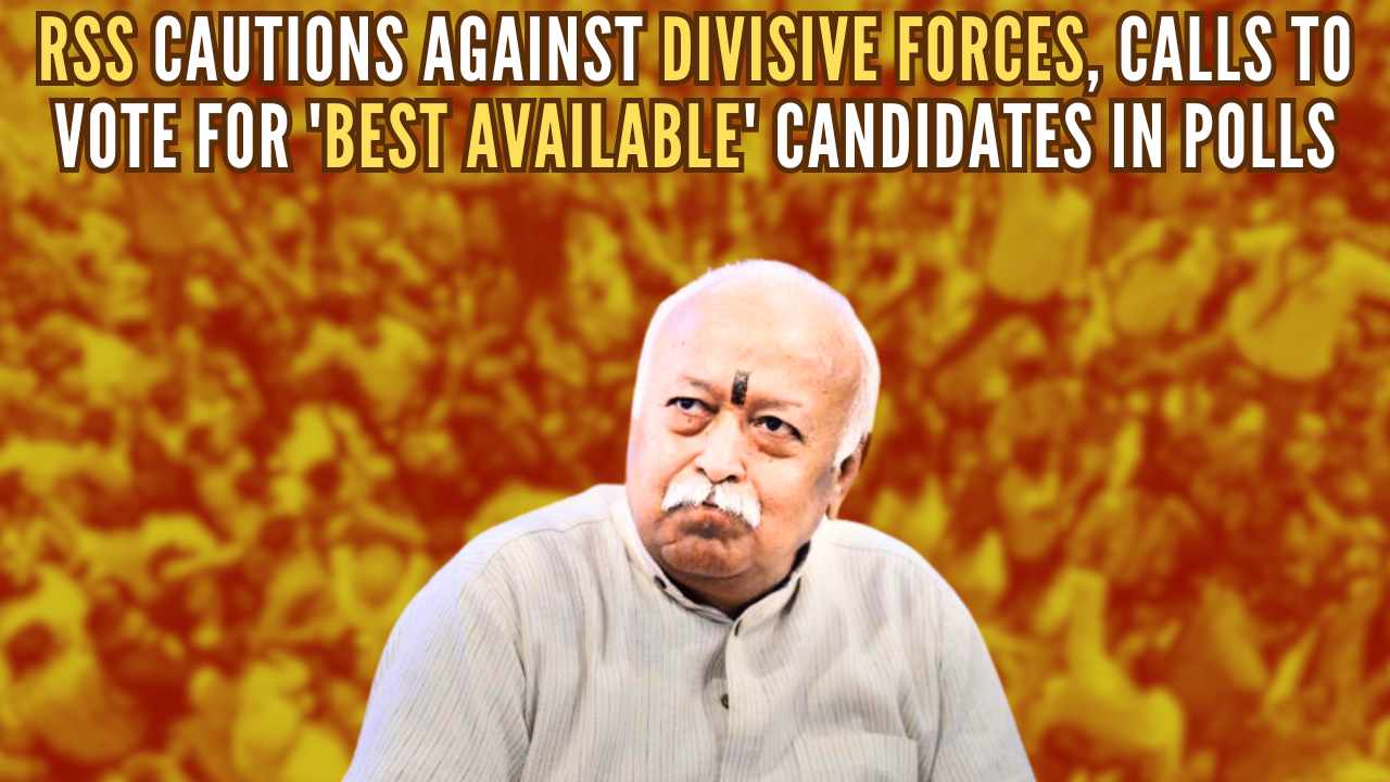 RSS Cautions against Divisive Forces, Calls to Vote for 'Best Candidates'