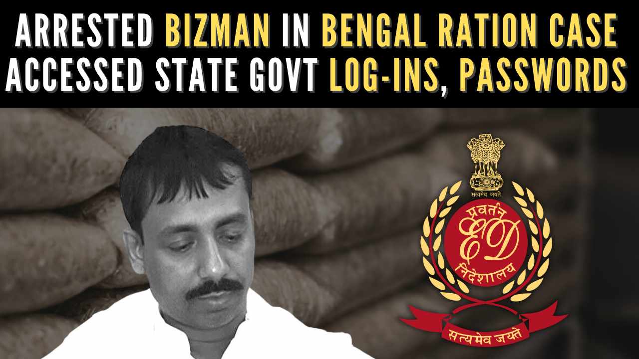 Arrested Bizman in Bengal Ration Case Accessed State Govt Log-ins, Passwords