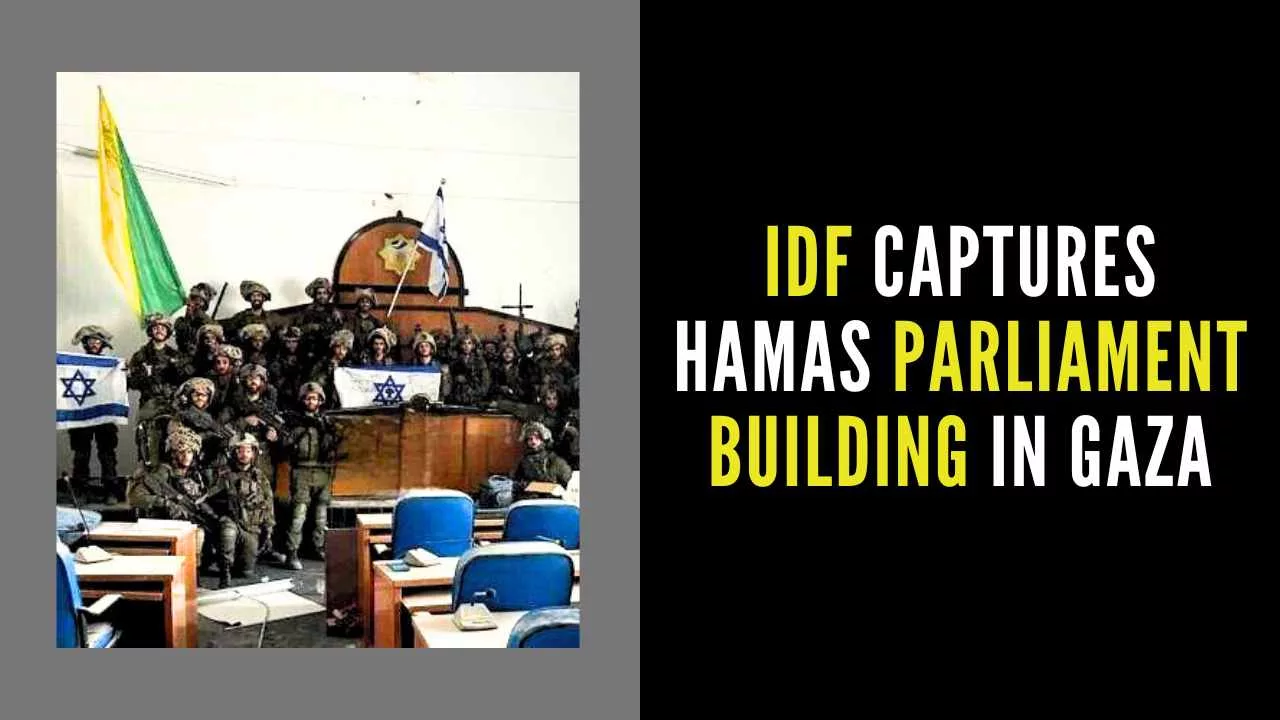 Israel-Hamas Conflict: IDF Captures Hamas Parliament Building
