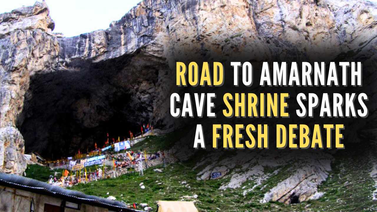 Road to Amarnath Cave Shrine Sparks a Fresh Debate