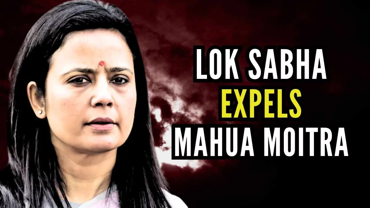 Lok Sabha Expels Mahua Moitra