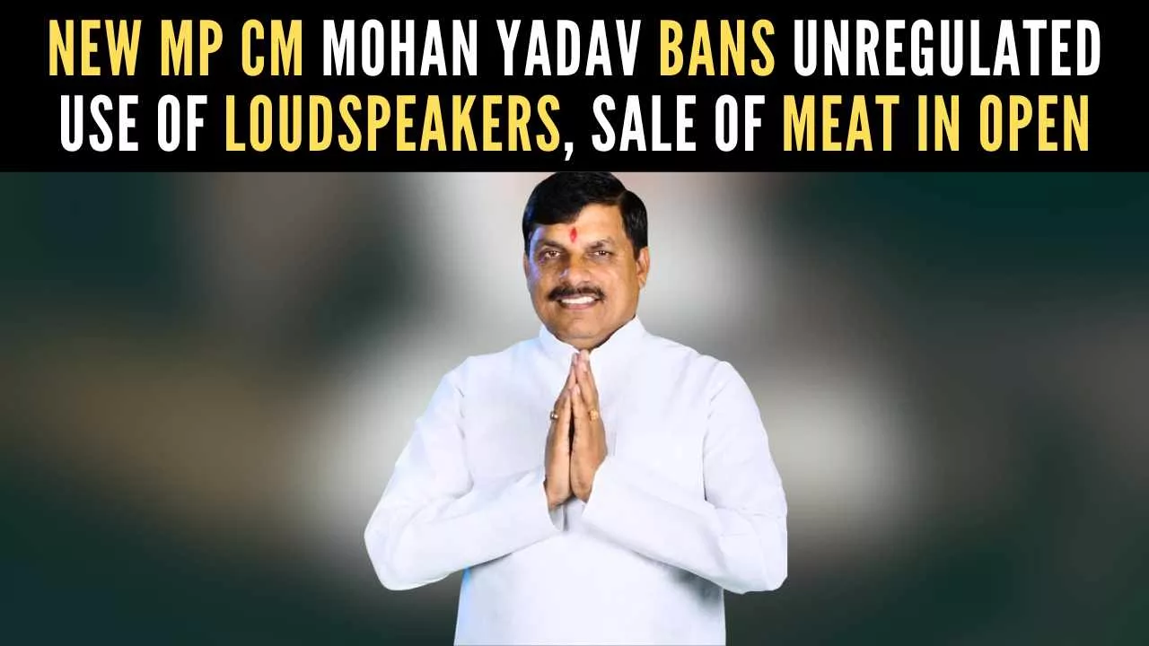 New MP CM Mohan Yadav Bans Unregulated Use of Loudspeakers