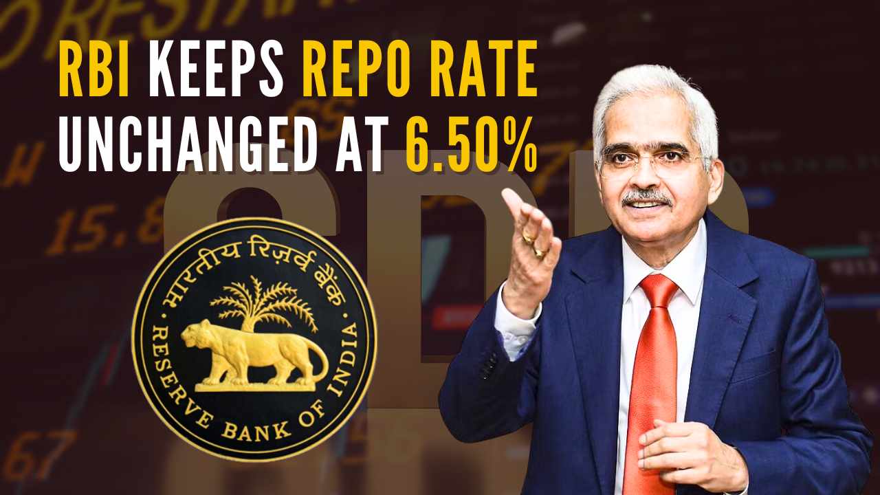 RBI Retains Repo Rate at 6.5%, GDP Growth at 7%