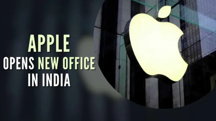 Apple Opens New Office in India