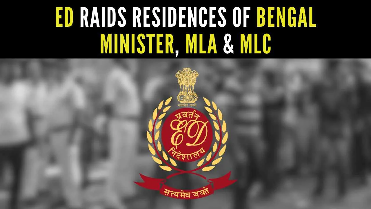 Cash-for-Municipalities Job Case: ED Raids 3 Locations in Bengal