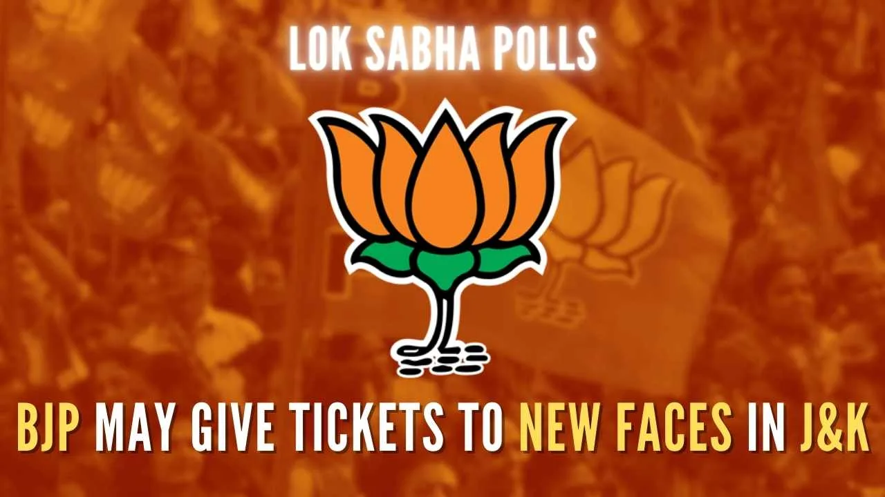 Lok Sabha Polls: BJP May Give Tickets to New Faces in J&K