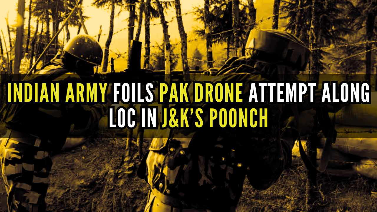 J&K: Indian Army Thwarts Pak Drone Attempt along LoC in Poonch