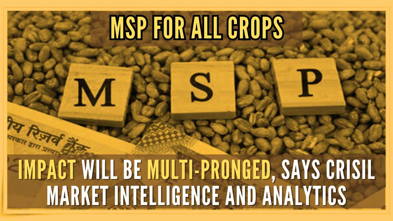 MSP for All Crops: Impact will be Multi-Pronged, Says CRISIL