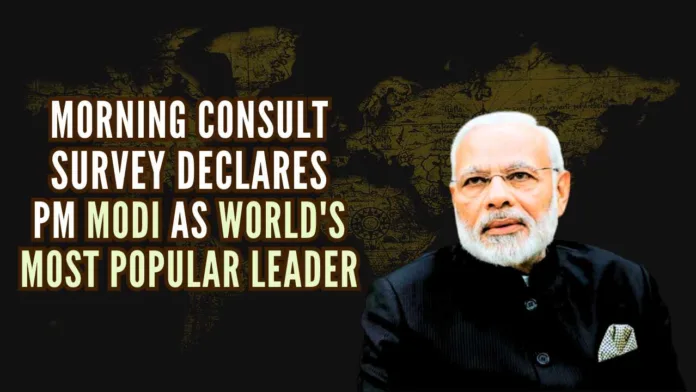PM Modi Ace Ranker with 78% Approval Ratings: Morning Consult
