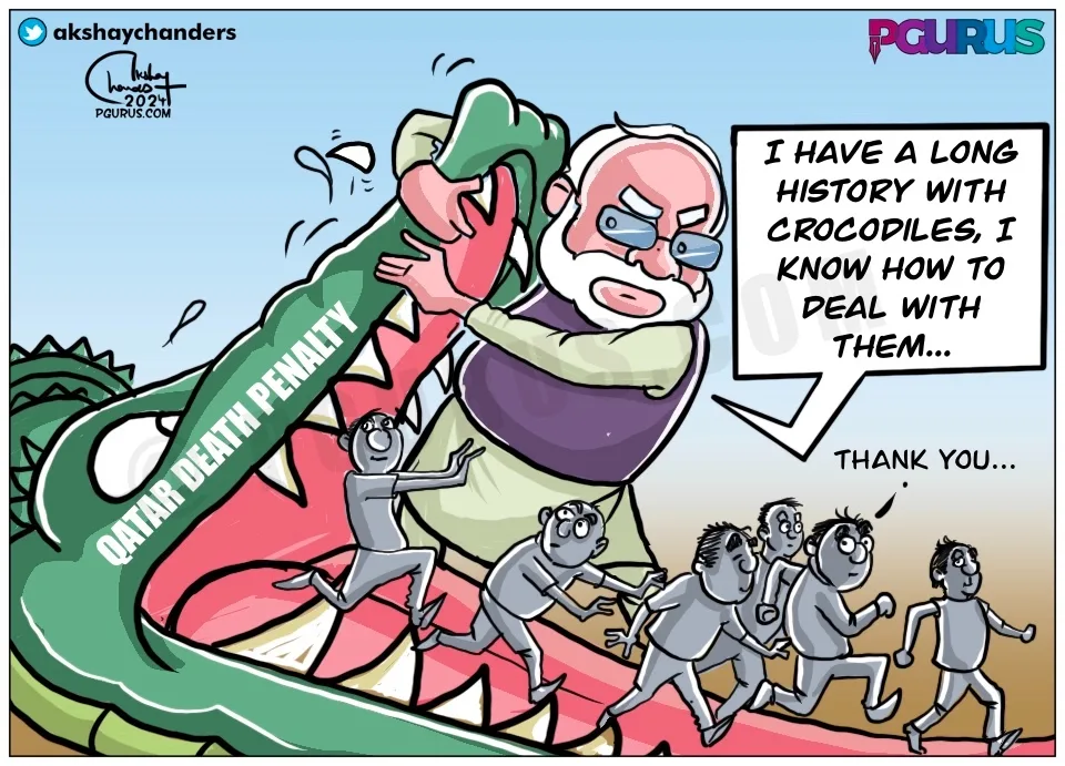Crocodiles and Modi - A Long History