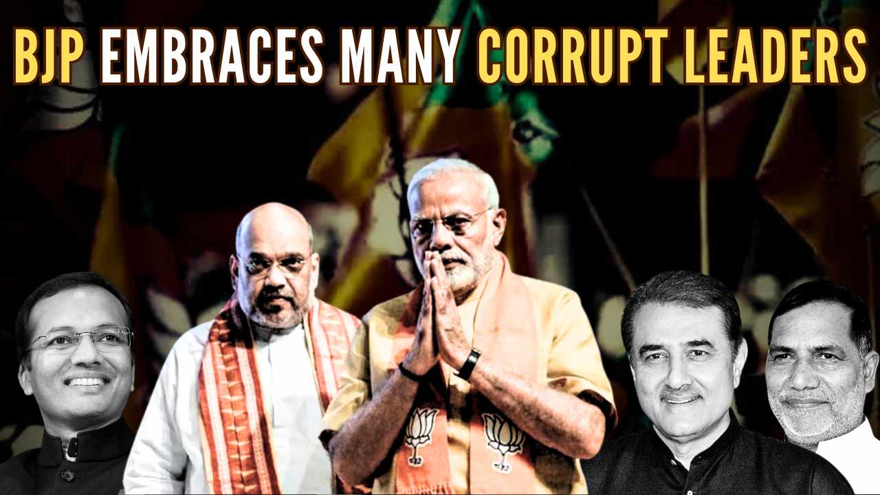 BJP Embraces Many Corrupt Leaders. More than 50 Corruption Charges ...