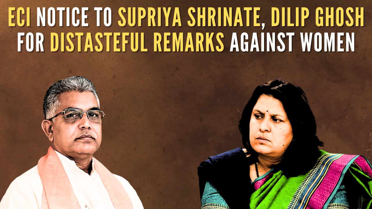 ECI Issues Show Cause Notice to Supriya Shrinate, Dilip Ghosh