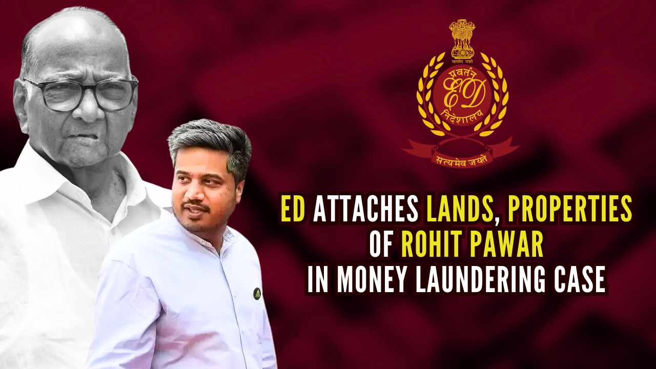 ED Attaches Lands, Properties of Rohit R Pawar