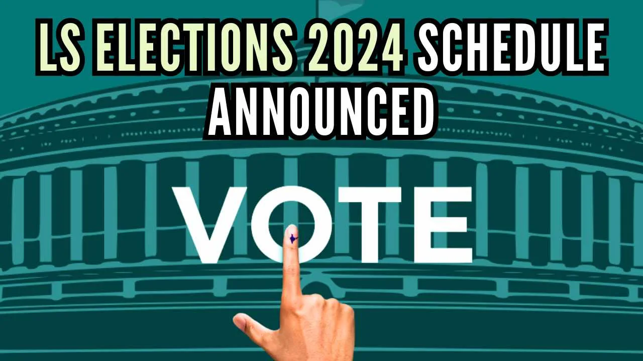 Lok Sabha Election 2024: Polls to be Held from April 19 to June 1