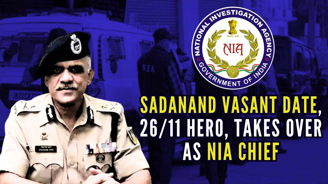 26/11 Hero Sadanand Vasant Date Takes Over as New NIA Chief