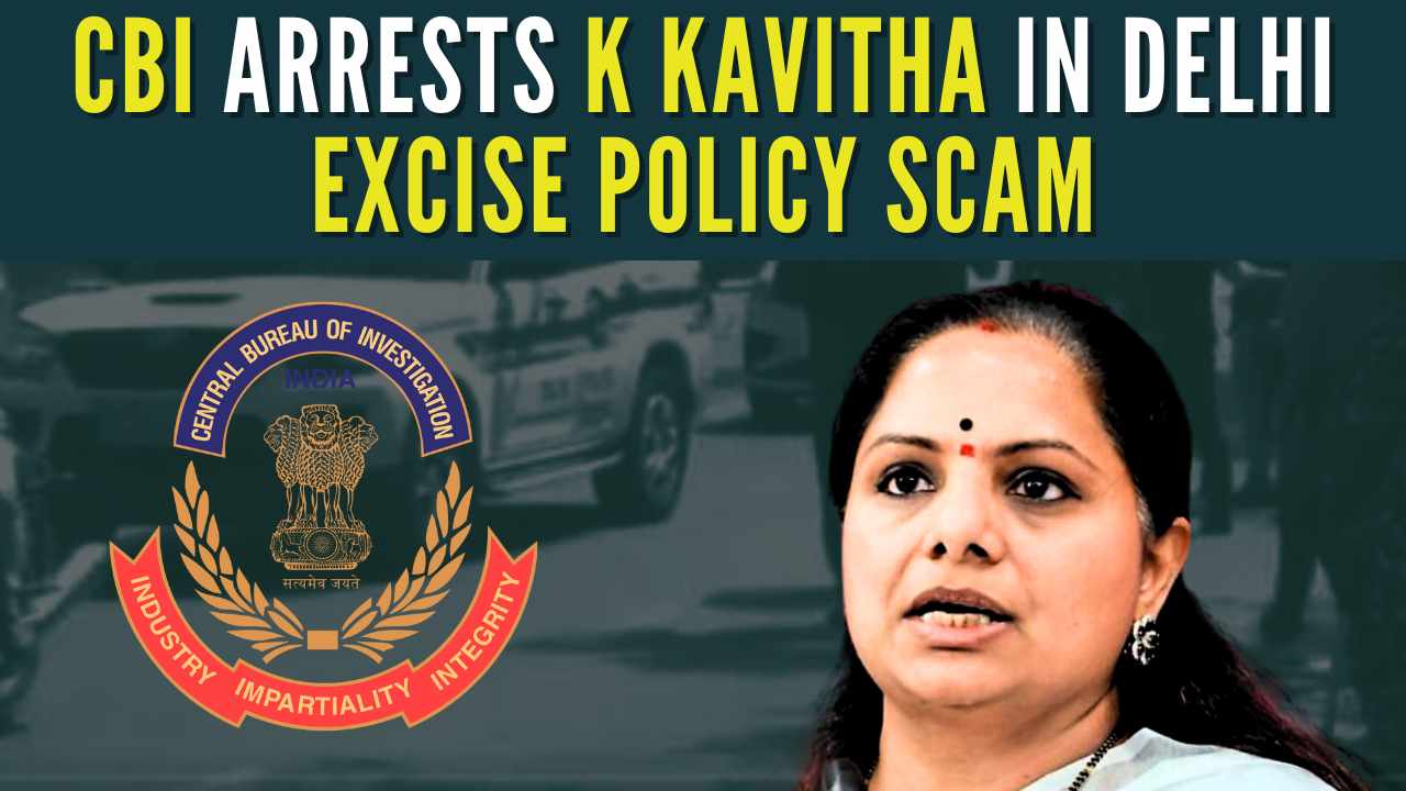 Excise Policy Case: CBI Arrests K Kavitha