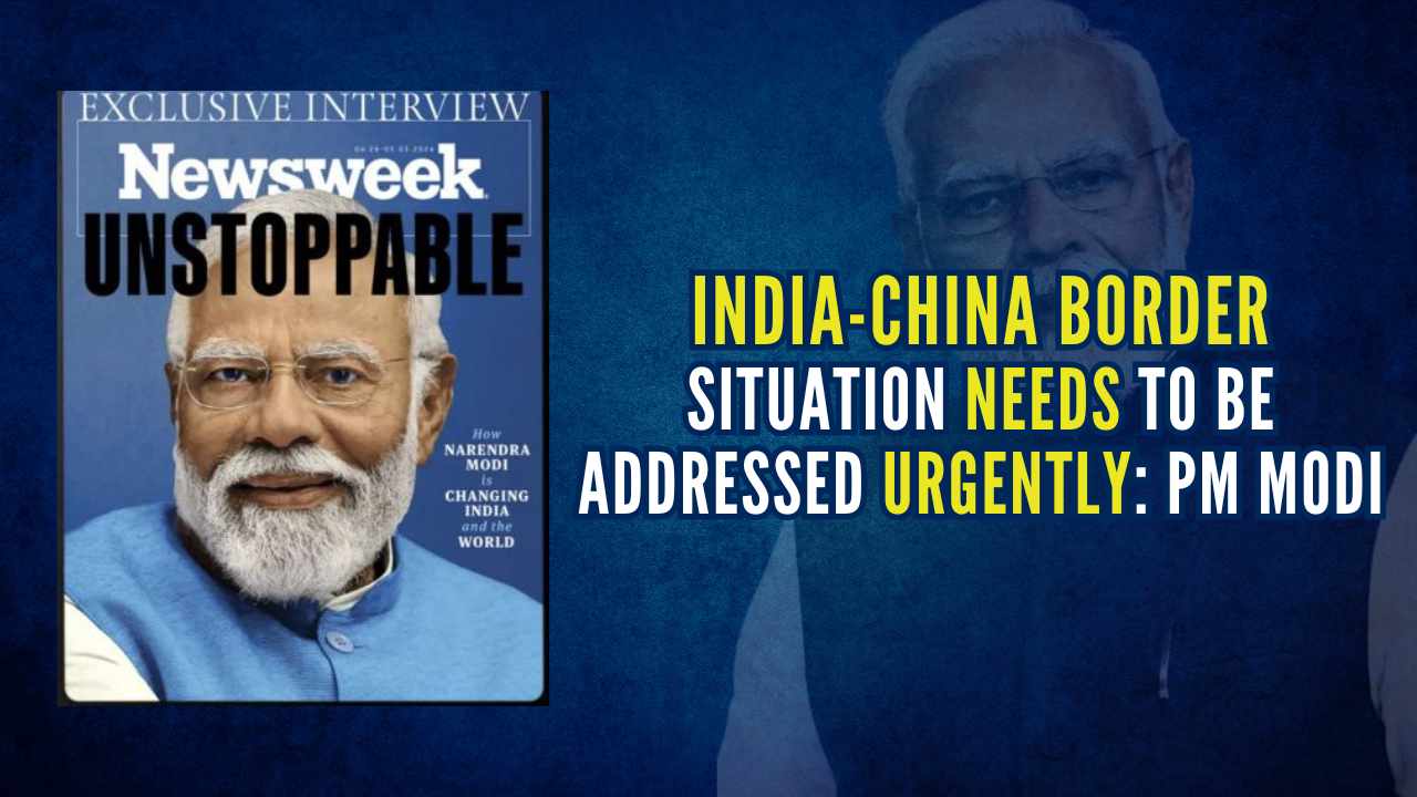 PM Modi's Interview with Newsweek Magazine on India-China Border