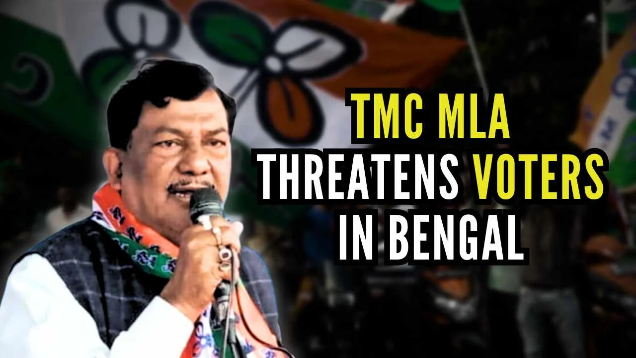 TMC MLA Threatens Voters; Says 'Forces Will be Only till April 26'