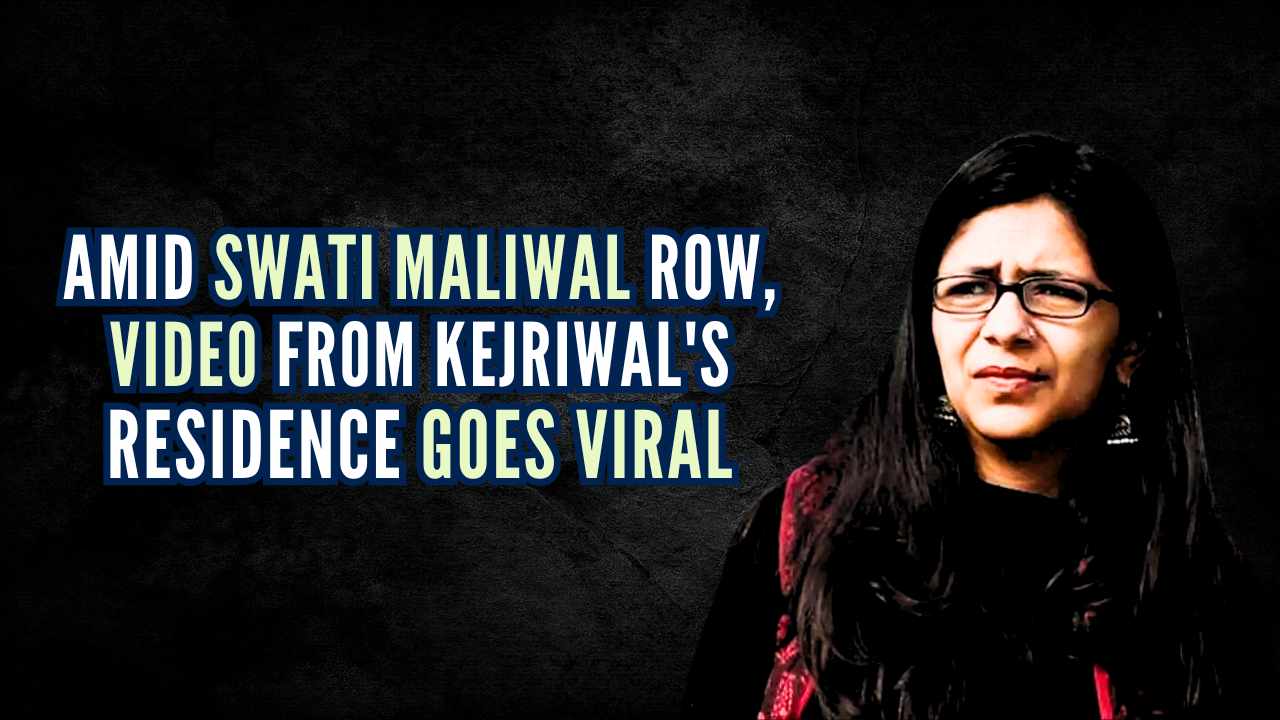 Swati Maliwal Assault Row: Video from CM's Residence Goes Viral