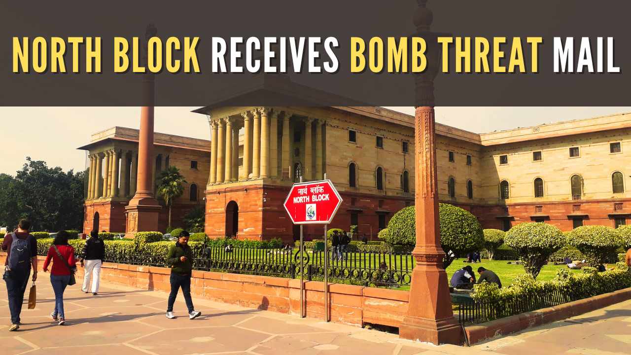 Delhi: North Block Receives Bomb Threat Via Mail