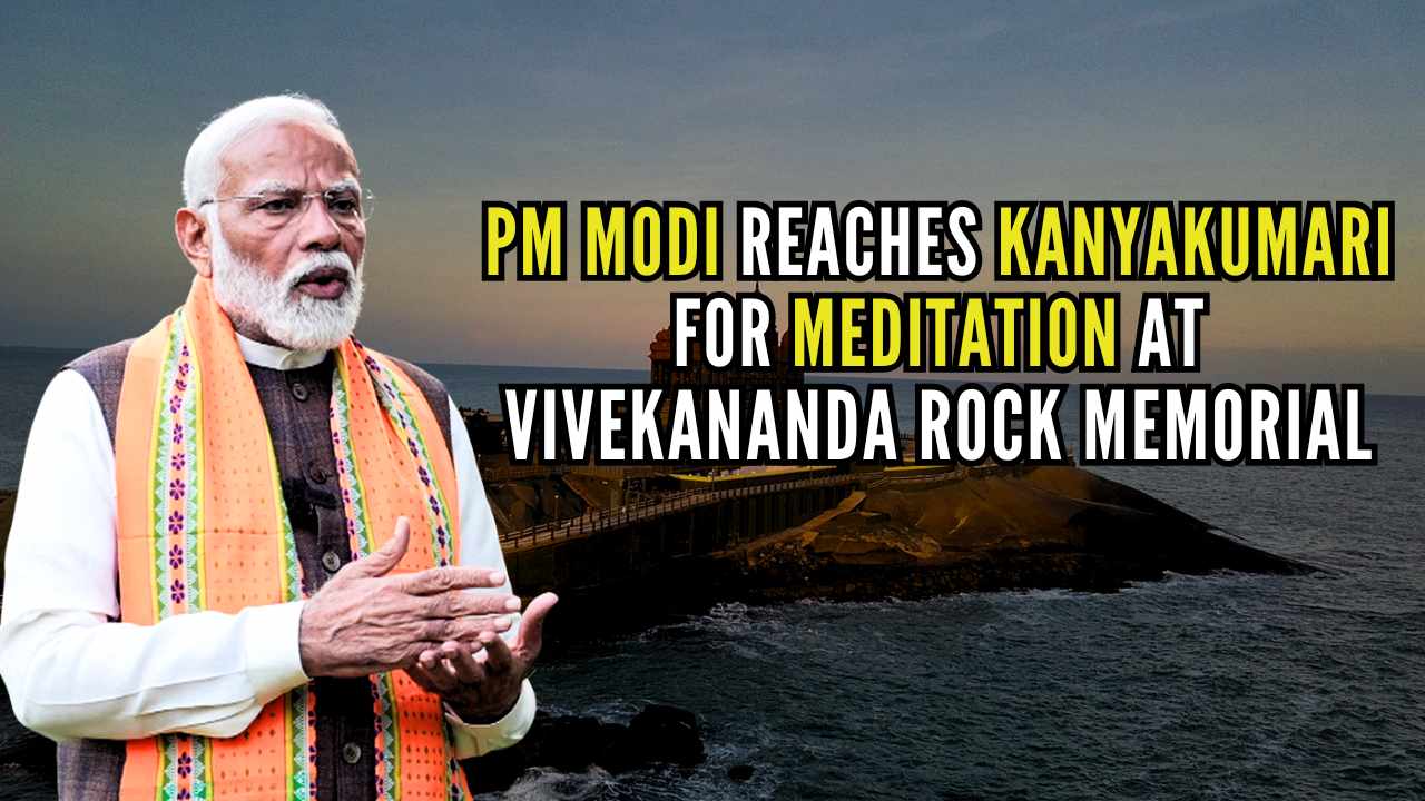 PM Modi Reaches Kanyakumari for Meditation at Vivekananda Rock Memorial