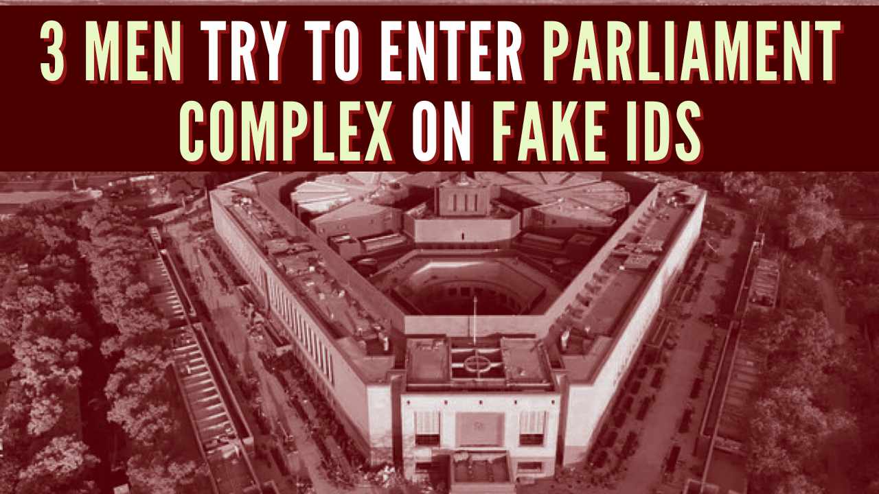Three Men Try to Breach Parliament Security with Fake IDs