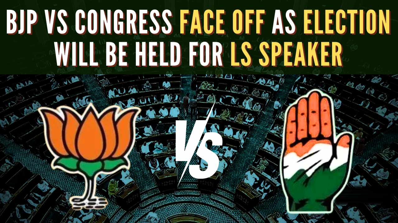 Lok Sabha Speaker: BJP vs Congress Face Off as Election