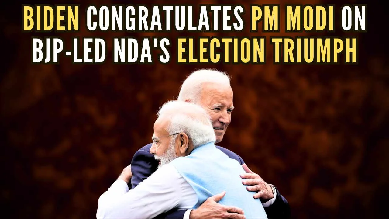 US Prez Joe Biden Congratulates PM Modi