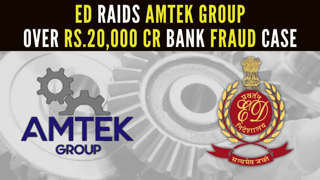 ED Raids Amtek Group in Delhi-NCR, Mumbai, Nagpur