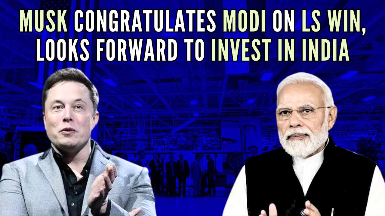 Elon Musk Congratulates PM Modi for Winning Elections