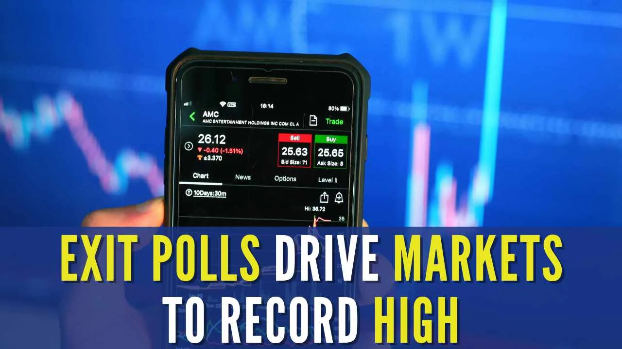 Exit Polls Drive Markets to Record High; Investors Richer